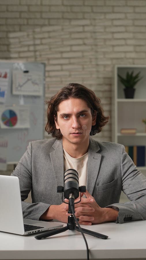 Engaging Conversation in a Modern Podcast Studio by a Digital Content ... Engaging Conversation in a Modern Podcast Studio by a Digital Content ...