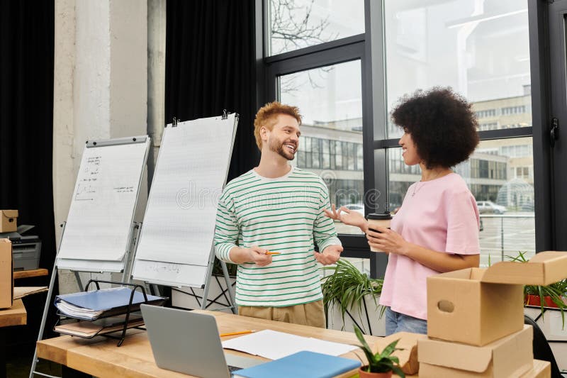 Engaging Conversation Packing Unpacking Stock Photos - Free & Royalty ...