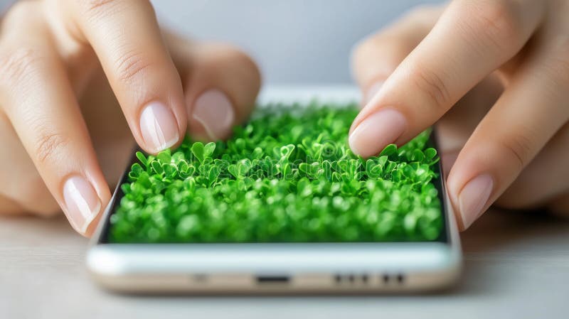 Engaging with a Digital Carbon Footprint Visual in a Serene Setting ...