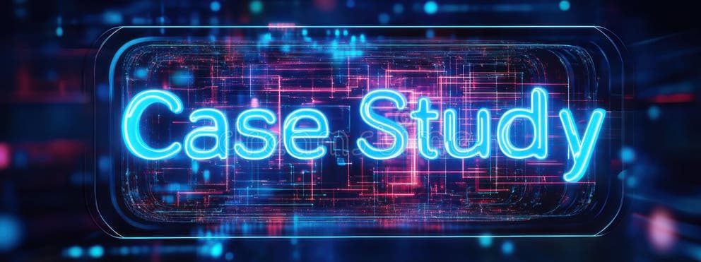 Engaging Digital Case Study Animation Showcasing Data Connectivity and Innovation Stock Photo ...