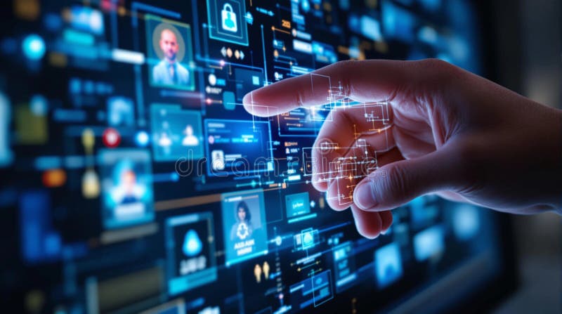 Engaging with Digital Data through Touch on a Futuristic Interactive ...