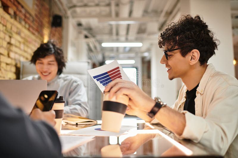 Engaging Discussions and Teamwork in a Stock Photo - Image of ...