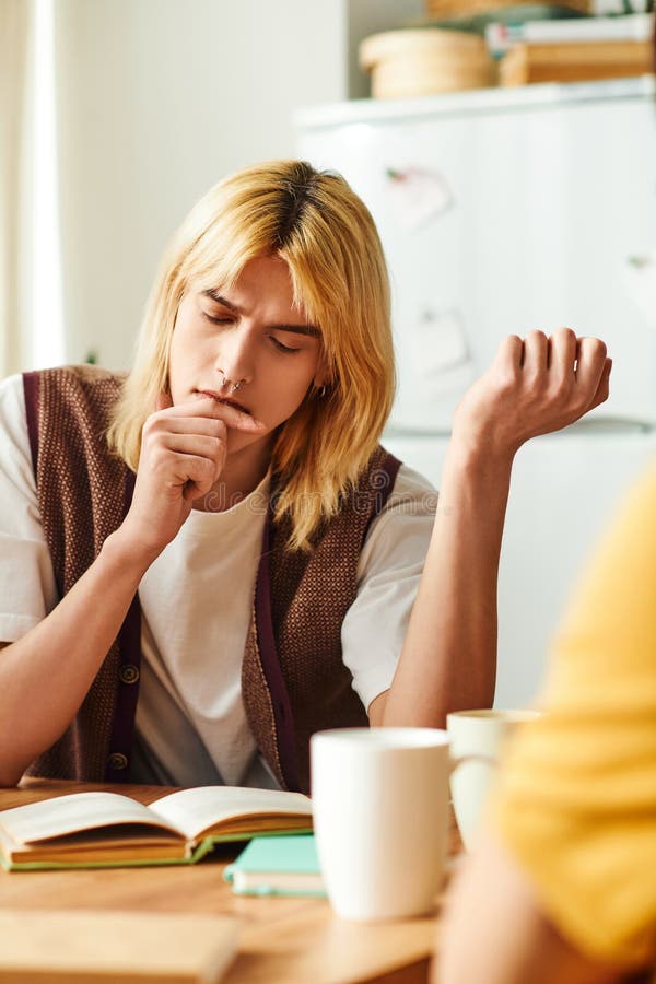 Engaging Discussions among Young, Diverse Men Stock Photo - Image of ...