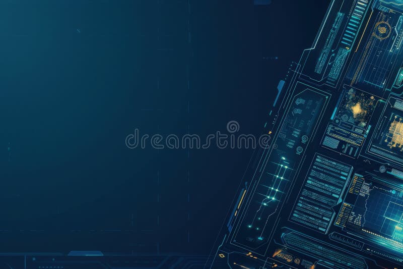 Dynamic ERP Software Interface Showcasing Features on a Sleek ...