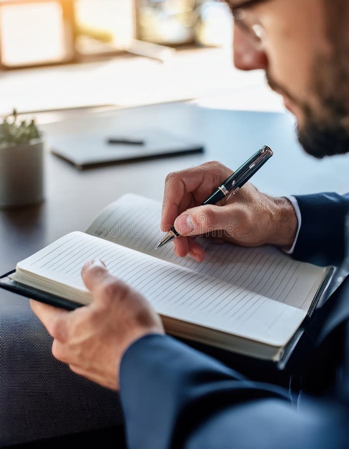 Engaging in Focused Writing during a Stock Image - Image of evaluation ...