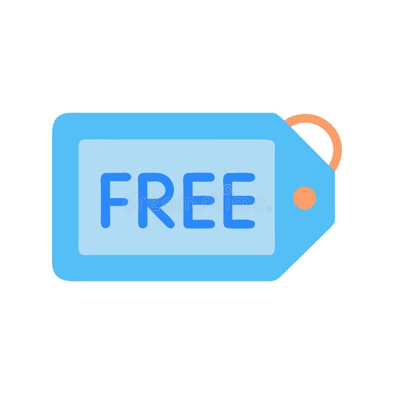 Engaging Free Shipping Tag Design for Sales Stock Vector - Illustration ...