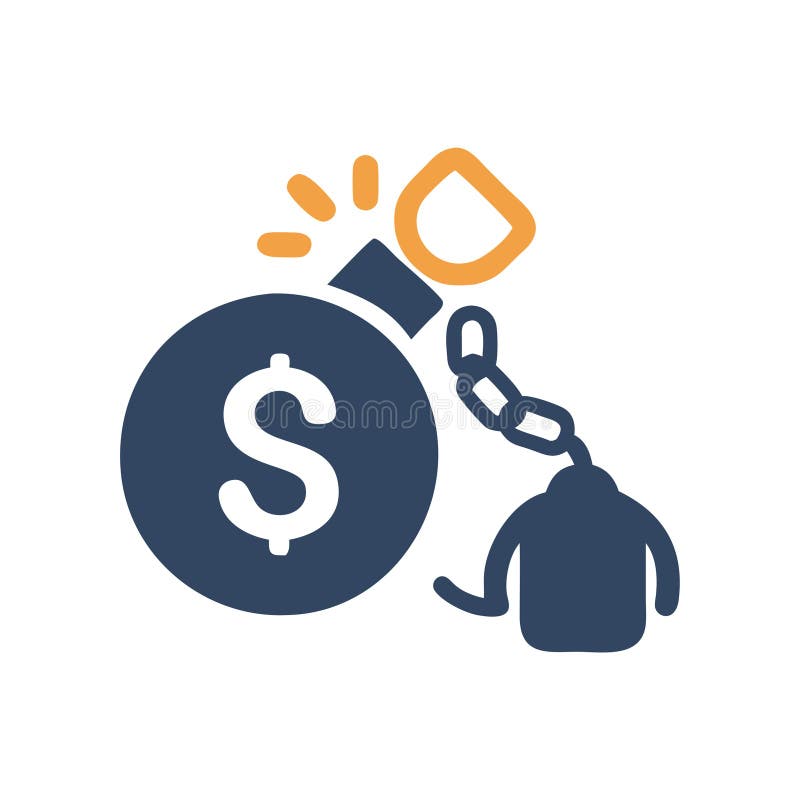 Engaging Icon for Debt Management Stock Vector - Illustration of ...