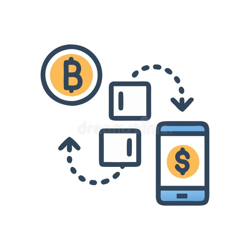 Engaging B2C Transaction Icon Stock Vector - Illustration of marketing ...