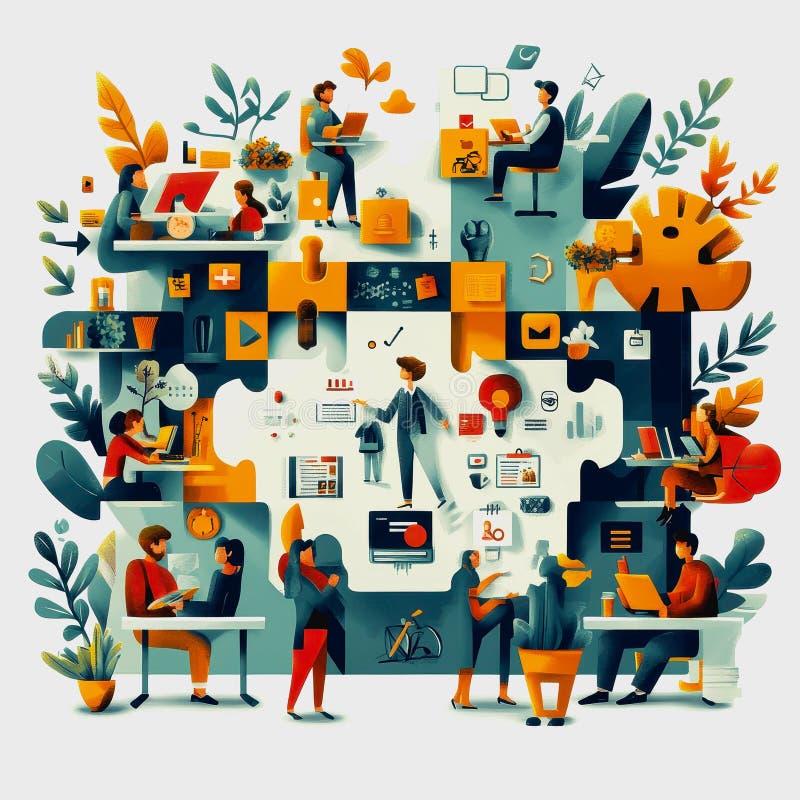 Collaborative Work Environments in Modern Offices with Diverse Teams ...