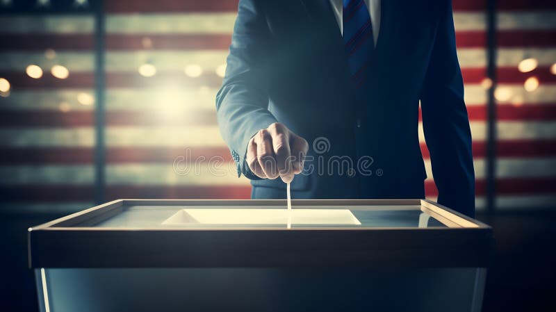 Civic Voices: a Vibrant Illustration of Democracy in Action Stock ...