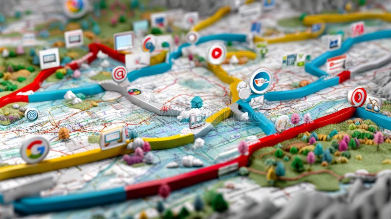 Exploring a Vibrant Map of Digital Marketing Strategies through ...