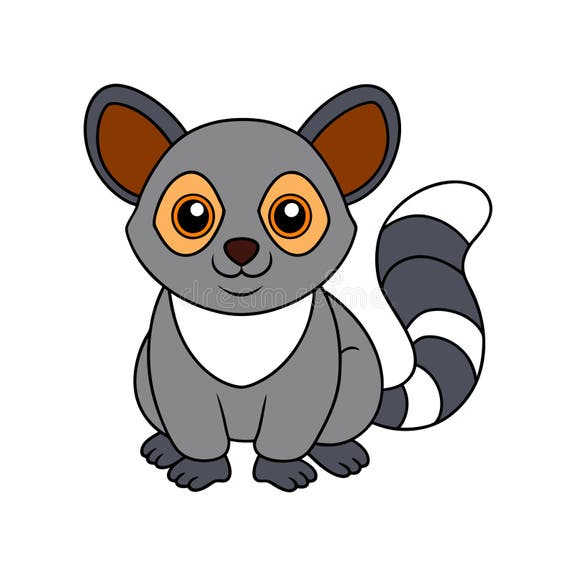 Engaging Indri Coloring Activity Stock Image - Illustration of design ...