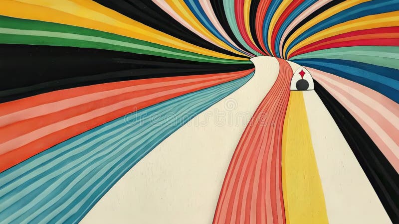 Engaging Journey through Vibrant Animated Geometric Patterns with ...