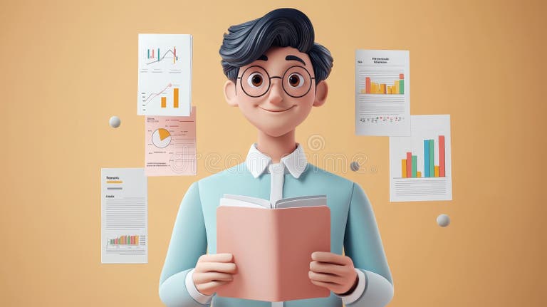 Engaging Learning Experience Student Analyzing Data in Modern Classroom ...