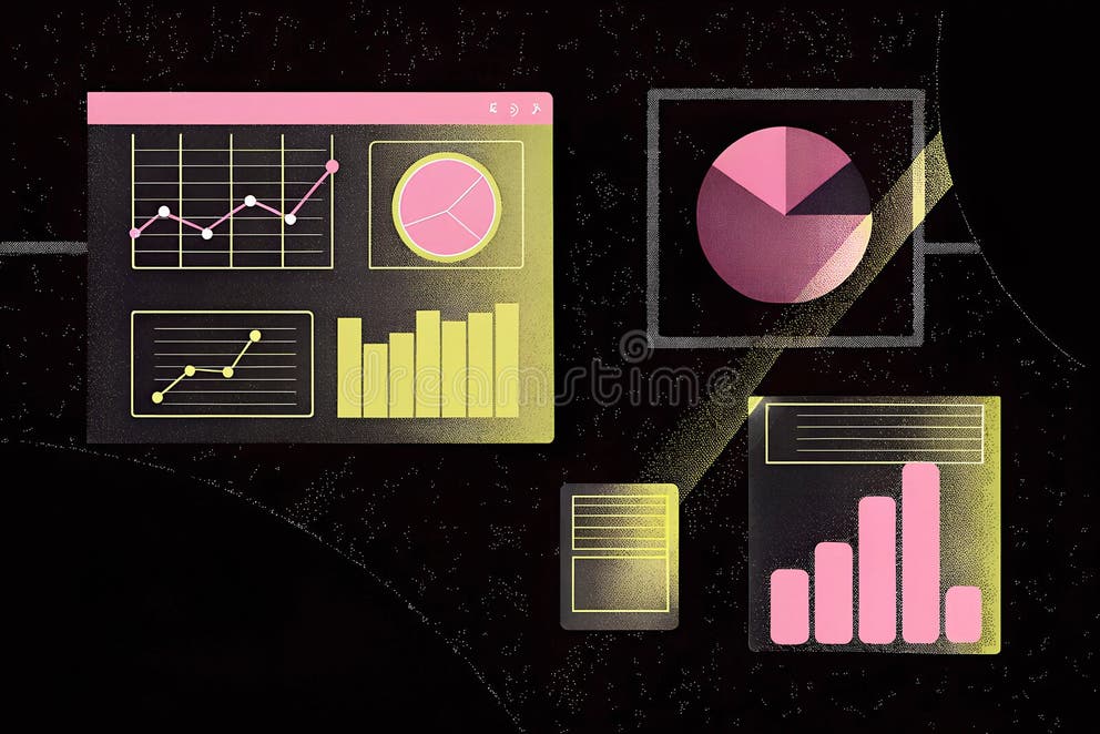 Engaging in Modern Data Visualization Techniques Utilizing Graphs and Charts Effectively Stock ...