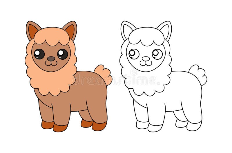 Engaging Paca Coloring Illustration Stock Vector - Illustration of ...