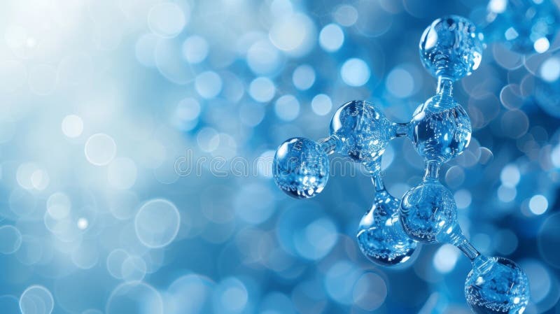 Engaging Photograph of Abstract Scientific Elements on a Clean Backdrop ...