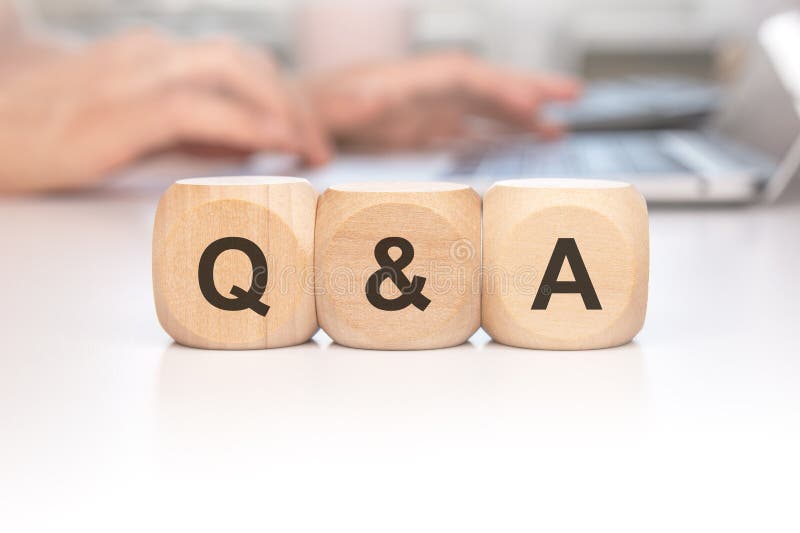 Engaging QA Blocks Featuring a Laptop Background To Enhance Interactive ...