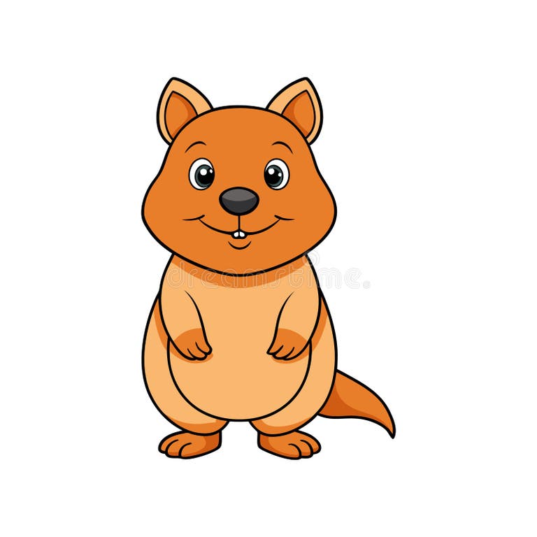 Engaging Quokka Coloring Activity Stock Image - Illustration of ...