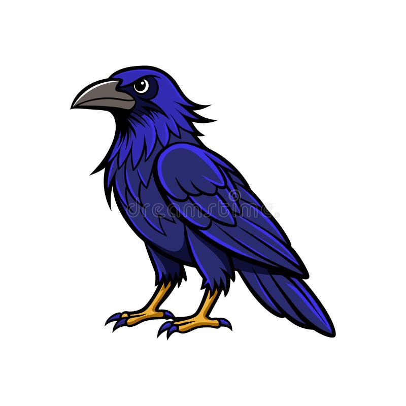 Engaging Raven Coloring Activity Stock Image - Illustration of funny ...