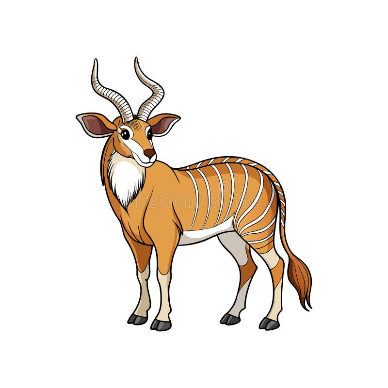 Saola Coloring Activity Stock Illustrations – 9 Saola Coloring Activity ...