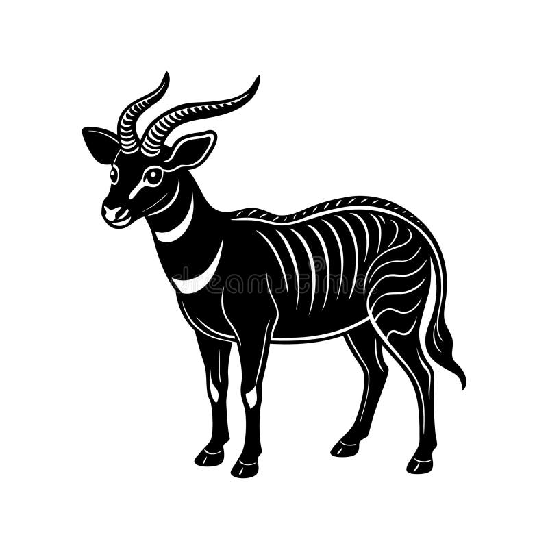 Engaging Saola Linocut Arts Activity Stock Photo - Illustration of ...