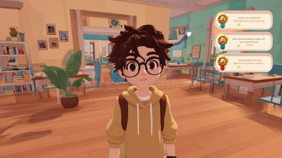 Engaging Student Avatar in a Vibrant Gamified Learning Environment with Visible Achievements ...