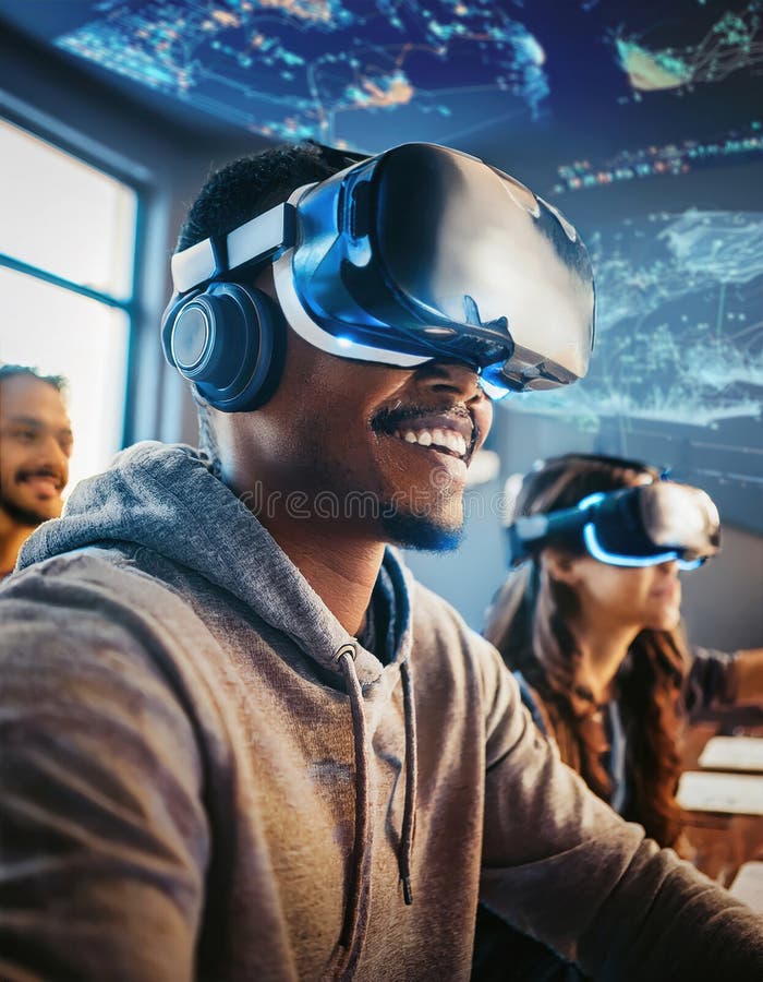 Engaging Students Explore Virtual Reality Stock Photos - Free & Royalty ...