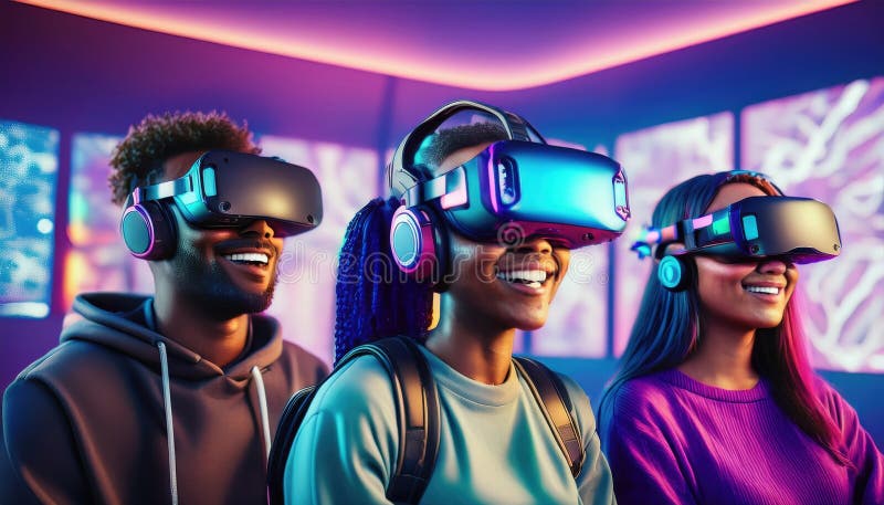 Engaging Students Virtual Reality Experiences Stock Photos - Free ...