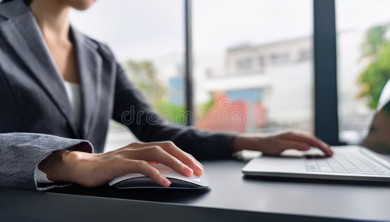 Engaging with Technology in a Modern Stock Image - Image of innovation ...