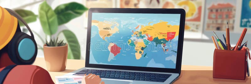 Engaging in Virtual Language Learning with Interactive Exercises and ...