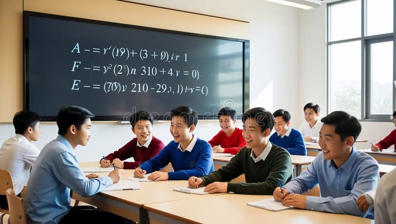 Engaging Young Minds: Students Collaborate on Math Problems in ...