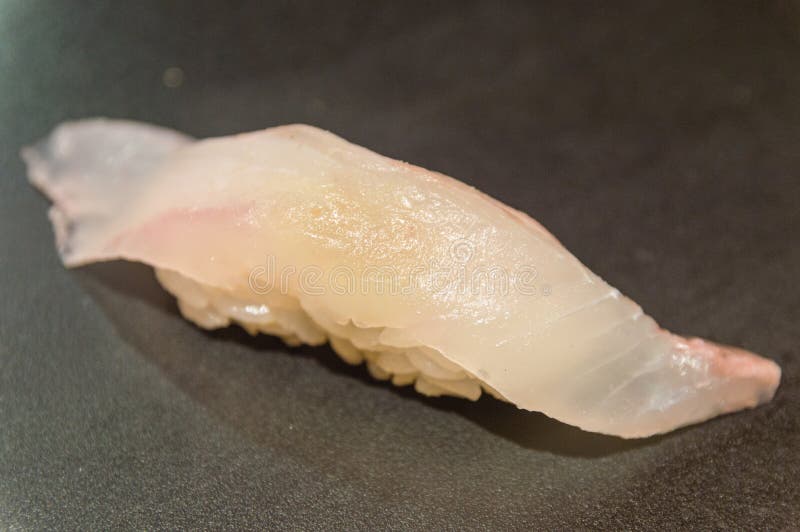 Engawa Nigiri Sushi stock photo. Image of dish, nori - 36172894
