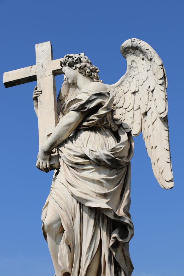 Engel in Rome stock afbeelding. Image of caesar, forum - 76705835