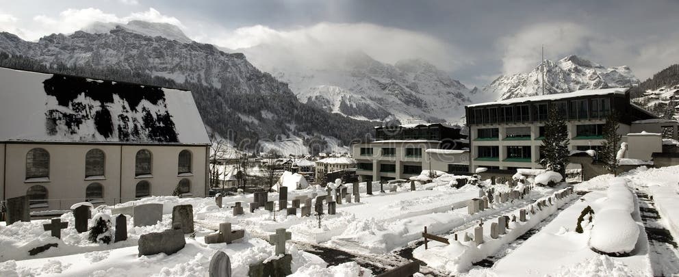 Engelberg stock photo. Image of retreat, christmas, typical - 3859714