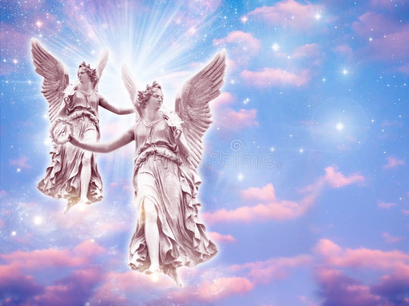 Engelen stock afbeelding. Image of engel, mystiek, engelen - 66253175