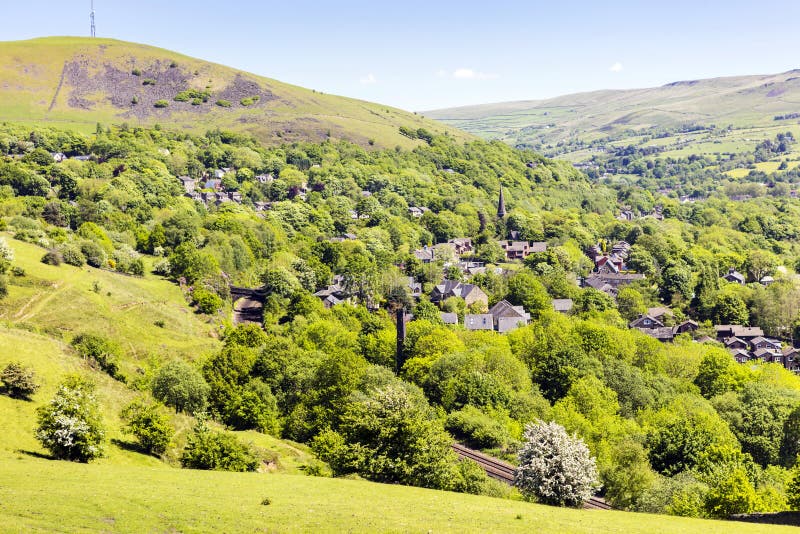 Engels Landschap stock foto. Image of heide, groen, land - 44496722