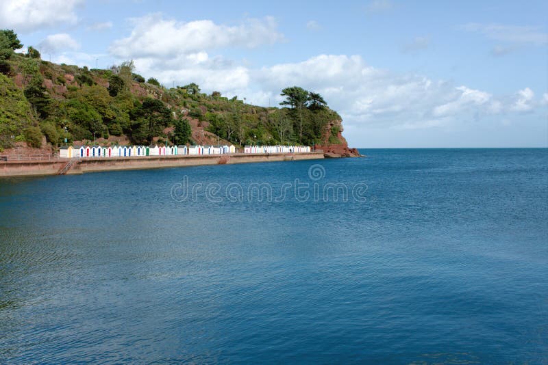 Engelse Riviera stock foto. Image of openlucht, horizon - 21586384