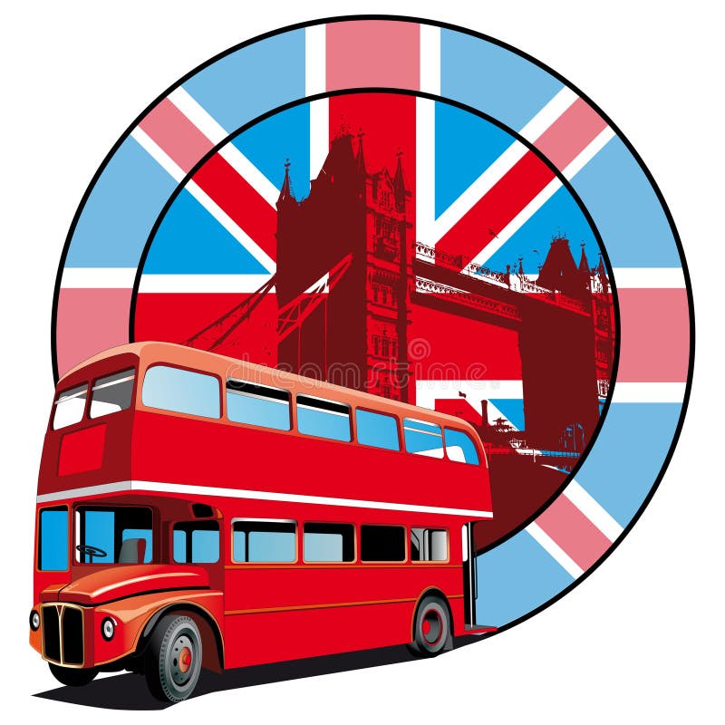 Engelse Stijl vector illustratie. Illustration of europa - 11134614