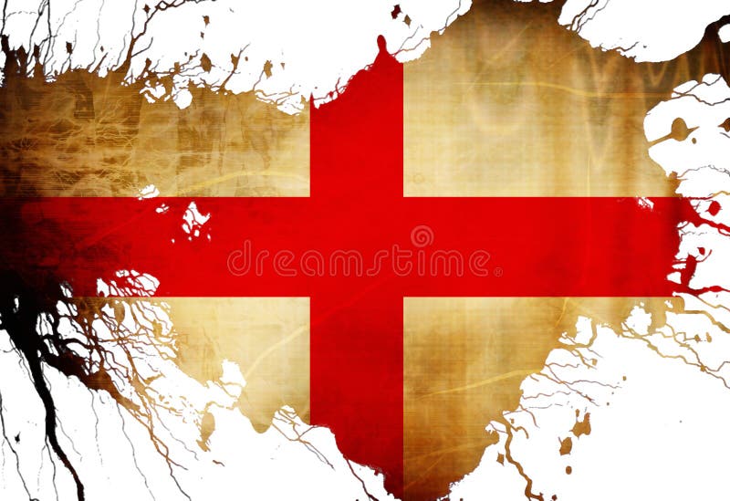 Engelse vlag stock illustratie. Illustration of grunge - 35104655