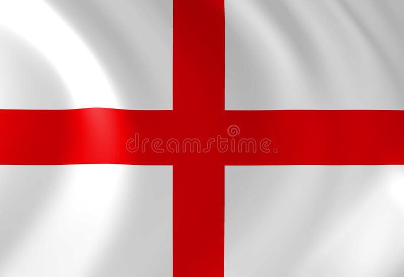 Engelse vlag stock illustratie. Illustration of achtergrond - 6243553