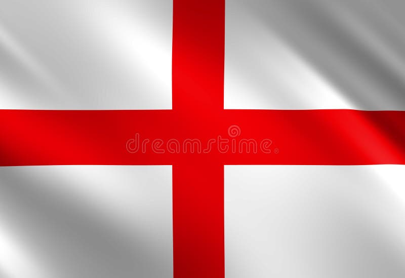 Engelse vlag stock illustratie. Illustration of vlag, staten - 6846743