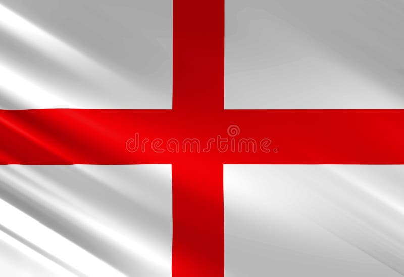 Engelse vlag stock illustratie. Illustration of engels - 7012902