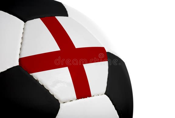 Engelse Vlag - Voetbal stock foto. Image of landen, vlaggen - 3184846