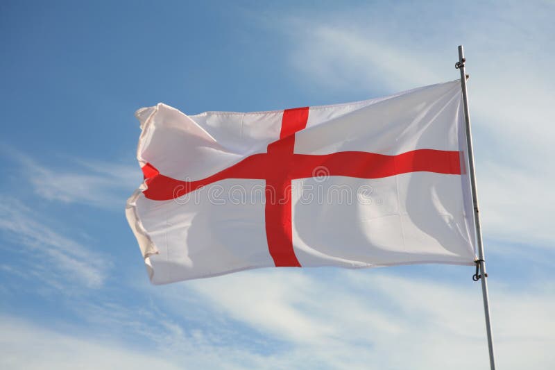 Engelska flaggan arkivfoto. Bild av engelskt, samarbete - 1131212