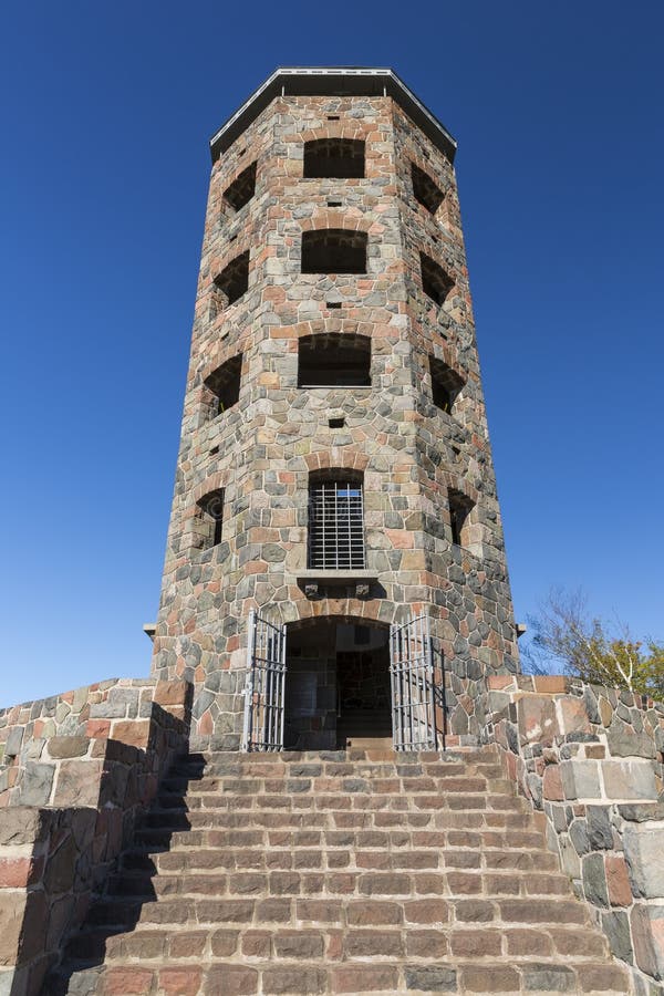 Enger Tower stock image. Image of minnesota, steps, stairs - 60892323