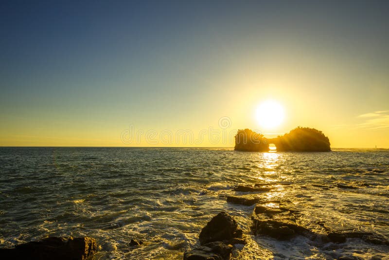 Engetsuto Island,Wakayama Japan Stock Photo - Image of shirahama, glow ...