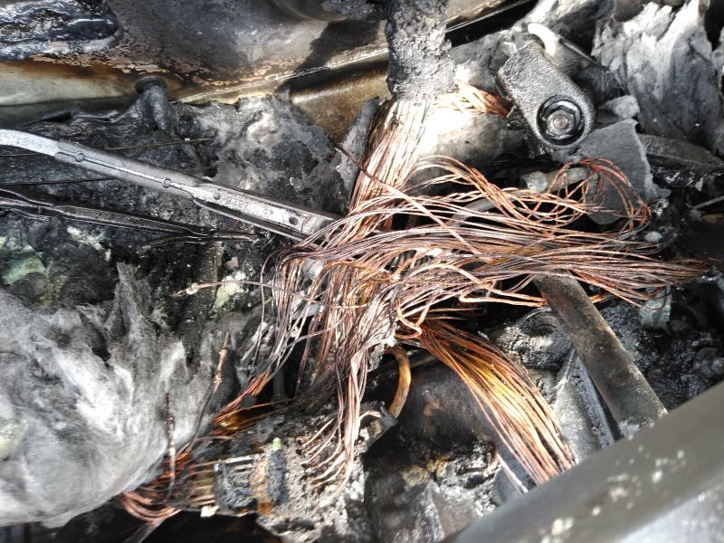 Engina bay fire, Hemi stock image. Image of fire, melted - 238971909