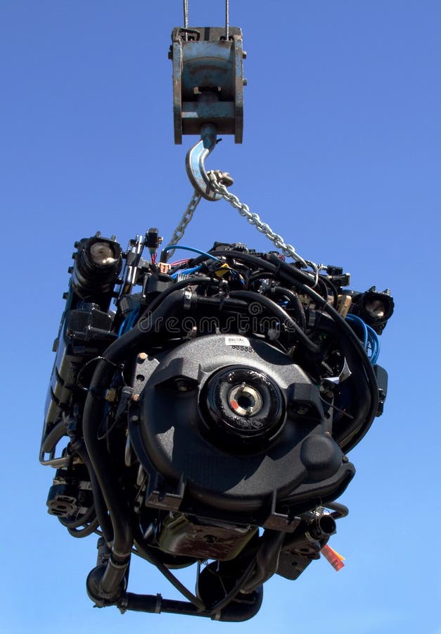 Engine stock image. Image of motor, diesel, hook, metal - 18284207