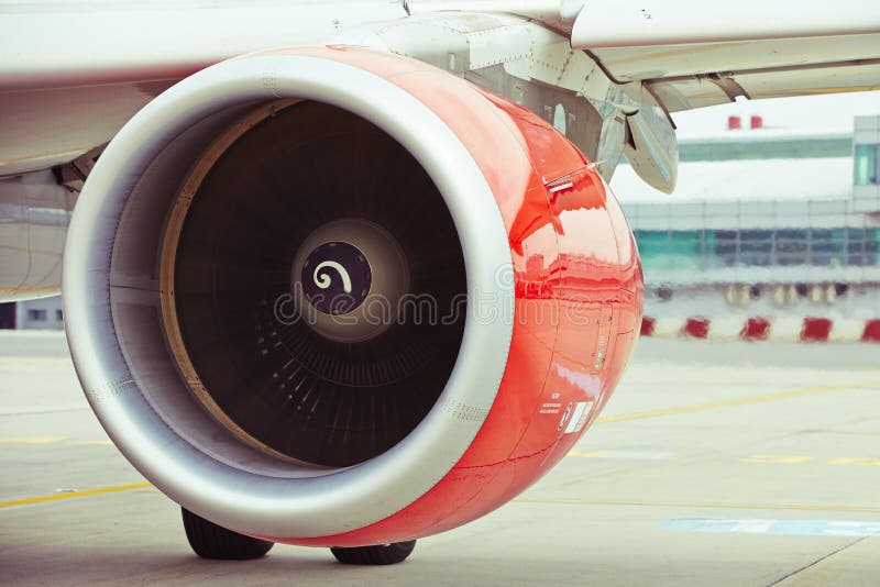 Engine of the airplane stock image. Image of machine - 44098013